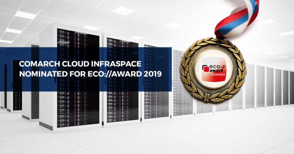 Comarch Cloud Infraspace Nominated for eco://award 2019