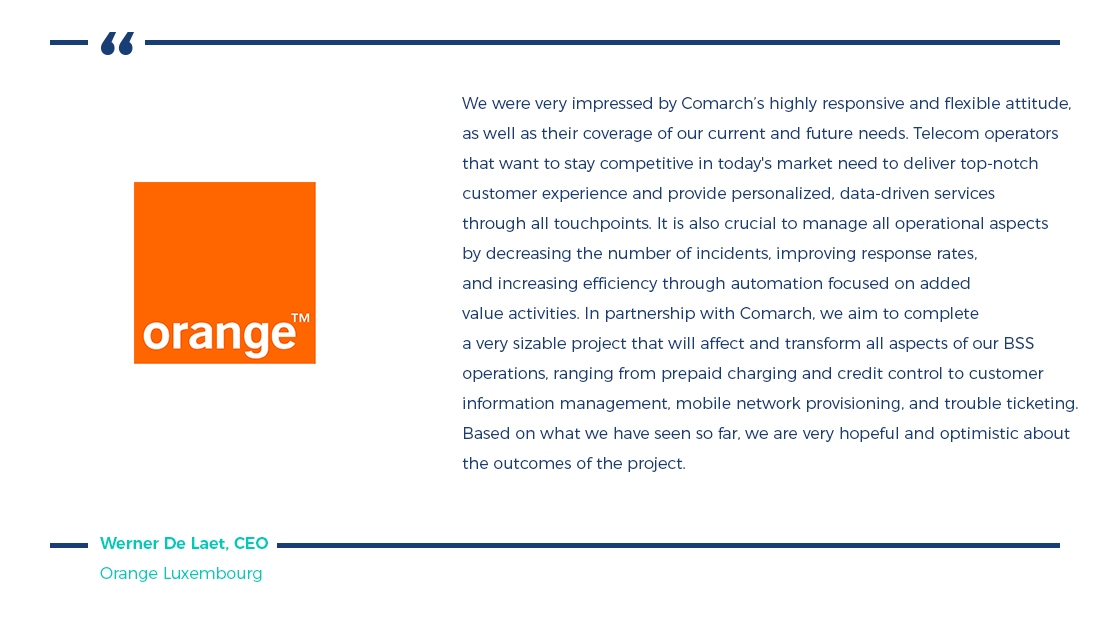 Telecom (CRM) Customer Relationship Management | Comarch BSS Products